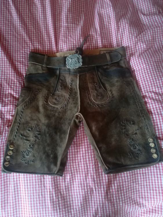 echte Lederhosen Gr.50 (Neu und originalverpackt) in Guarda für CHF 198 – nur Abholung auf ...