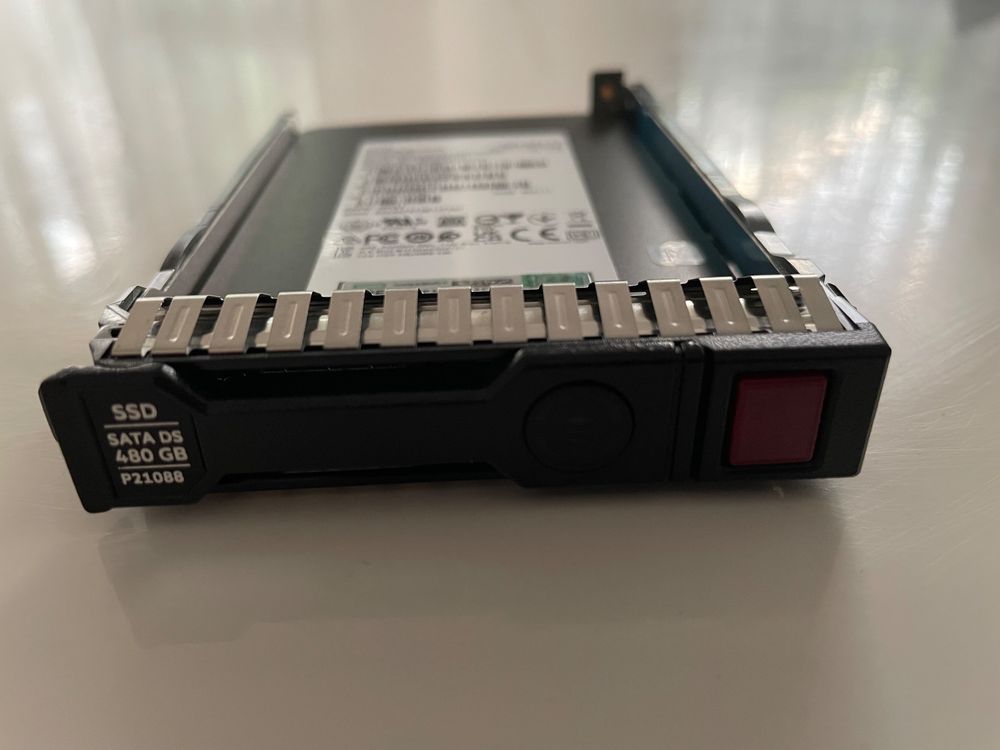HP SSD 480 GB für G8, G9 und G10 Server (Neu und originalverpackt) in ...