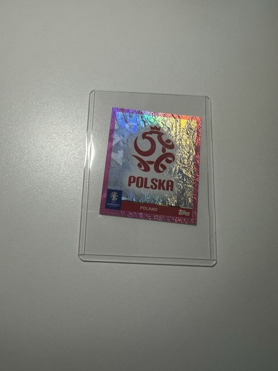 Topps Euro 2024 Pol 1 Pink Rosa Polska Wappen Super Rare | Kaufen auf ...