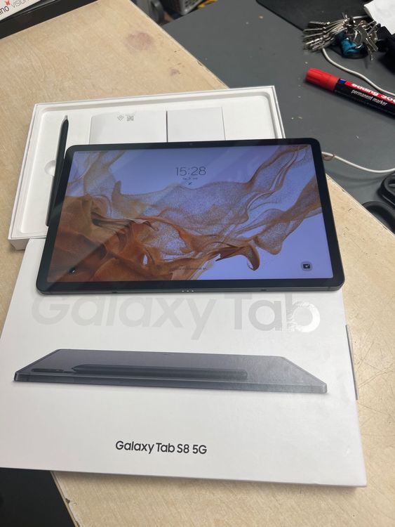 Galaxy Tab S8 5G 128GB LTE (Sim) mit Pen und Ladekabel+OVP | Kaufen auf Ricardo