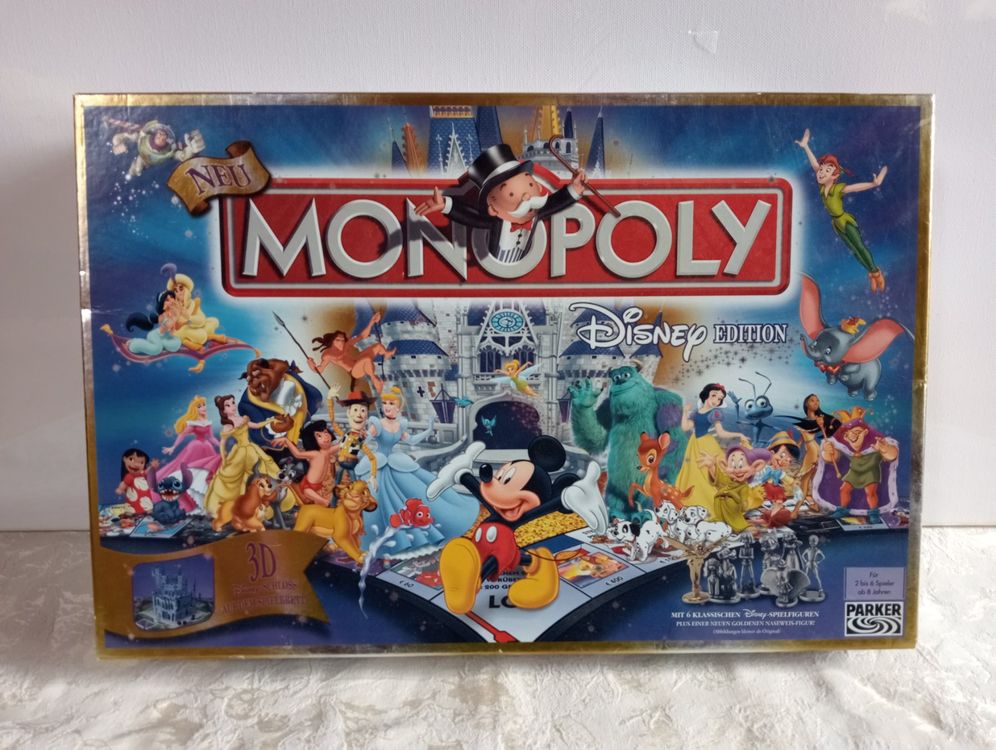 Neu Disney Monopoly Sammler 3D Schloss OVP 2005 (Neu und originalverpackt) in Oberdorf BL für ...