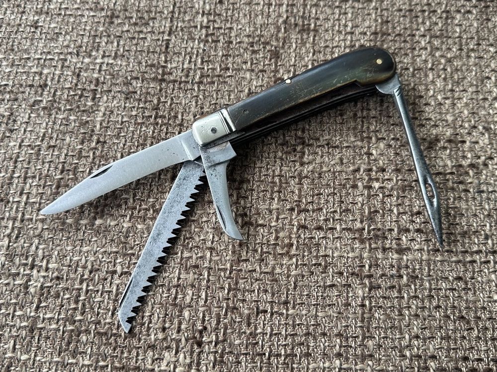 Grosses uraltes Sackmesser VICTORIA mit Ahle und Säge ab 1.- (Gebraucht ...