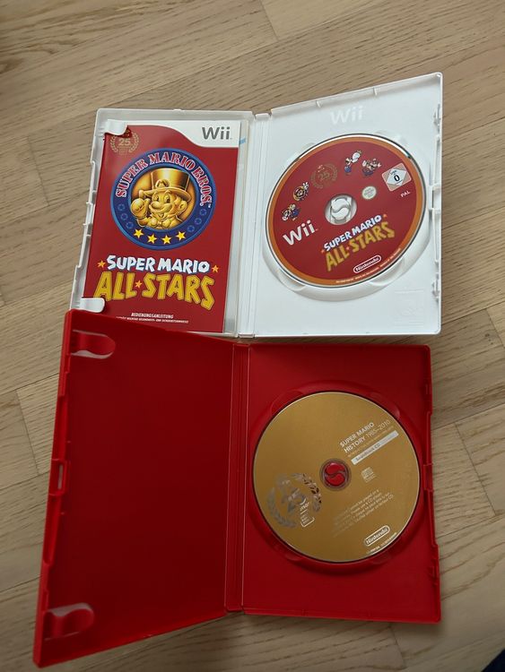 Ab 1.- / Super Mario Allstars Nintendo Wii + Historic CD | Kaufen auf Ricardo