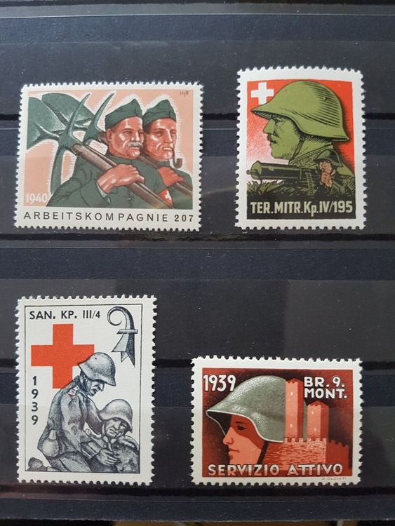 4 Stück postfrisch ** 2. Weltkrieg (Neu (gemäss Beschreibung)) in Ulisbach für CHF 1 – mit ...