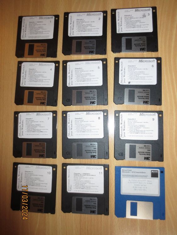 Microsoft Word 6.0 für Windows auf 11Disketten | Kaufen auf Ricardo