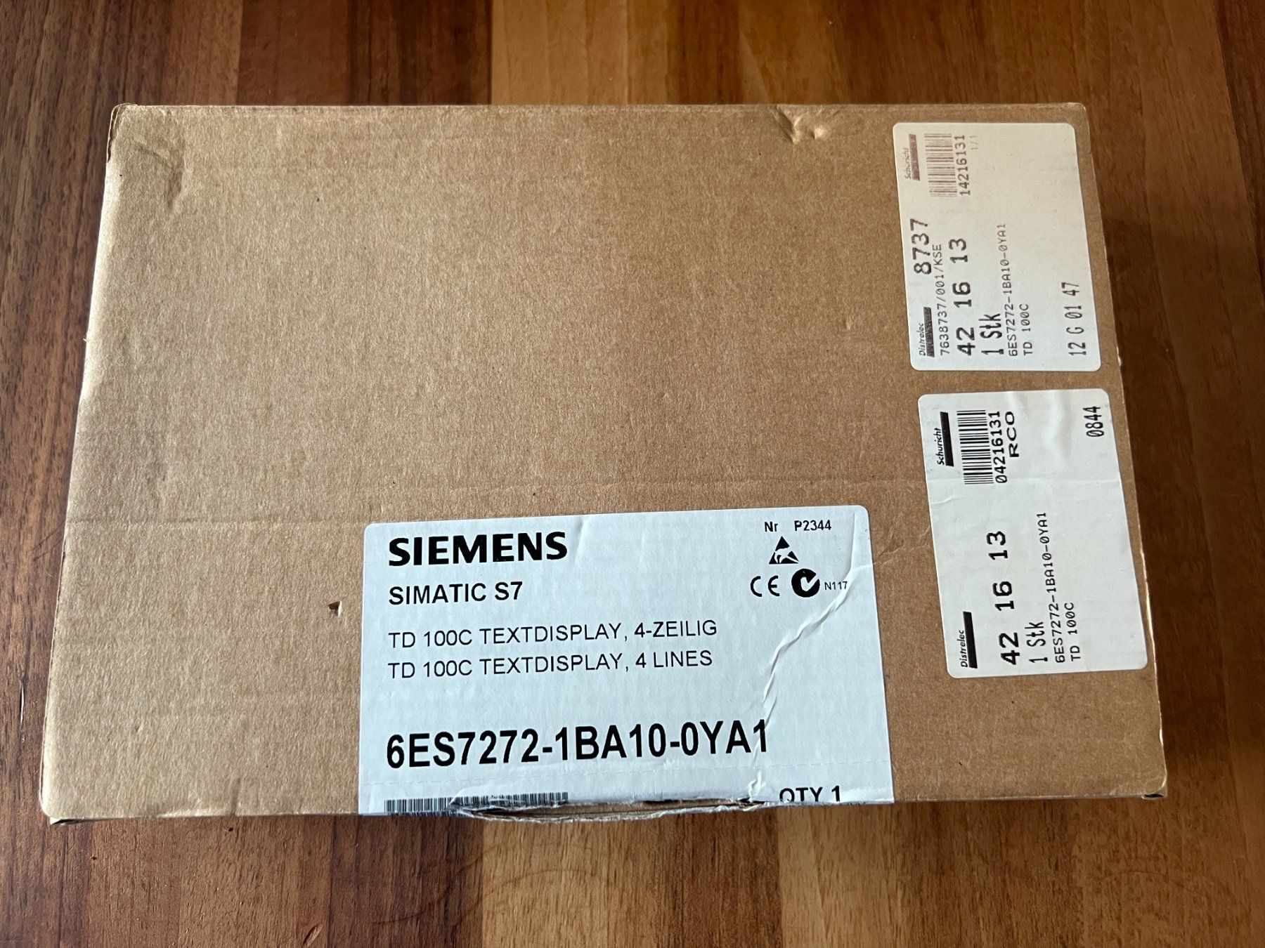 Siemens SIMATIC S7 TD 100C – Text Display – NEU / ungebrauch (Neu und ...