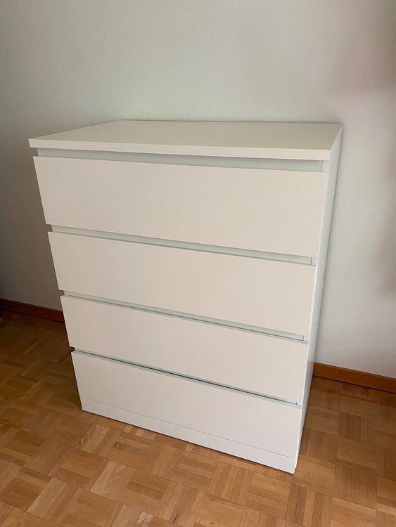 Malm Kommode mit 4 Schubladen | Kaufen auf Ricardo