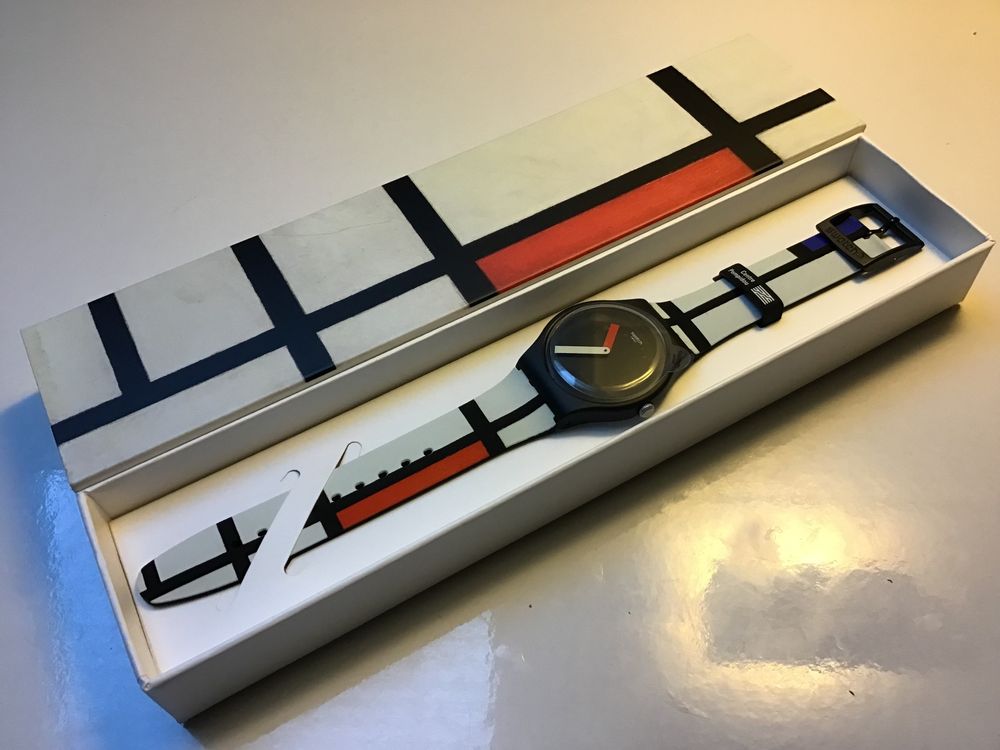 Swatch X "PIET MONDRIAN" Centre Pompidou | Acheter sur Ricardo