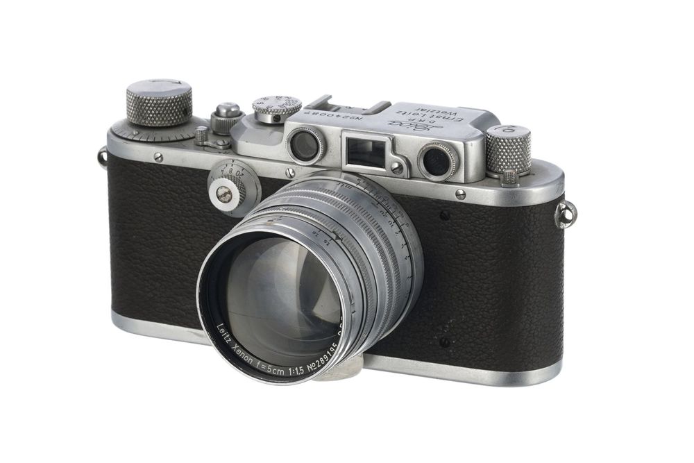 Vintage LEICA III b, 1937, XENON M39 50mm f/1.5 (Gebraucht) in Vésenaz für CHF 1300 – mit ...