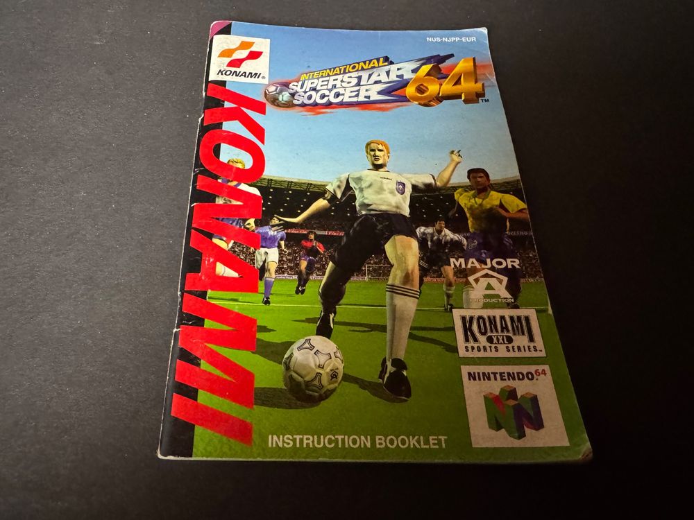 ANLEITUNG FÜR ISS 64 NINTENDO 64 (Gebraucht) in Hägendorf für CHF 2 ...