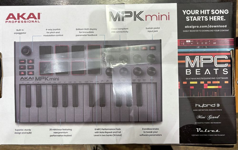 AKAI Professional MPK Mini – Special Edition Grey (Neuf avec emballage ...