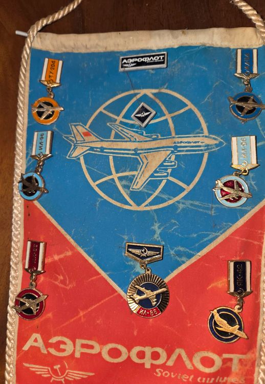 10 pin's "avions divers" Aeroflot époque soviétique (D'occasion) à ...