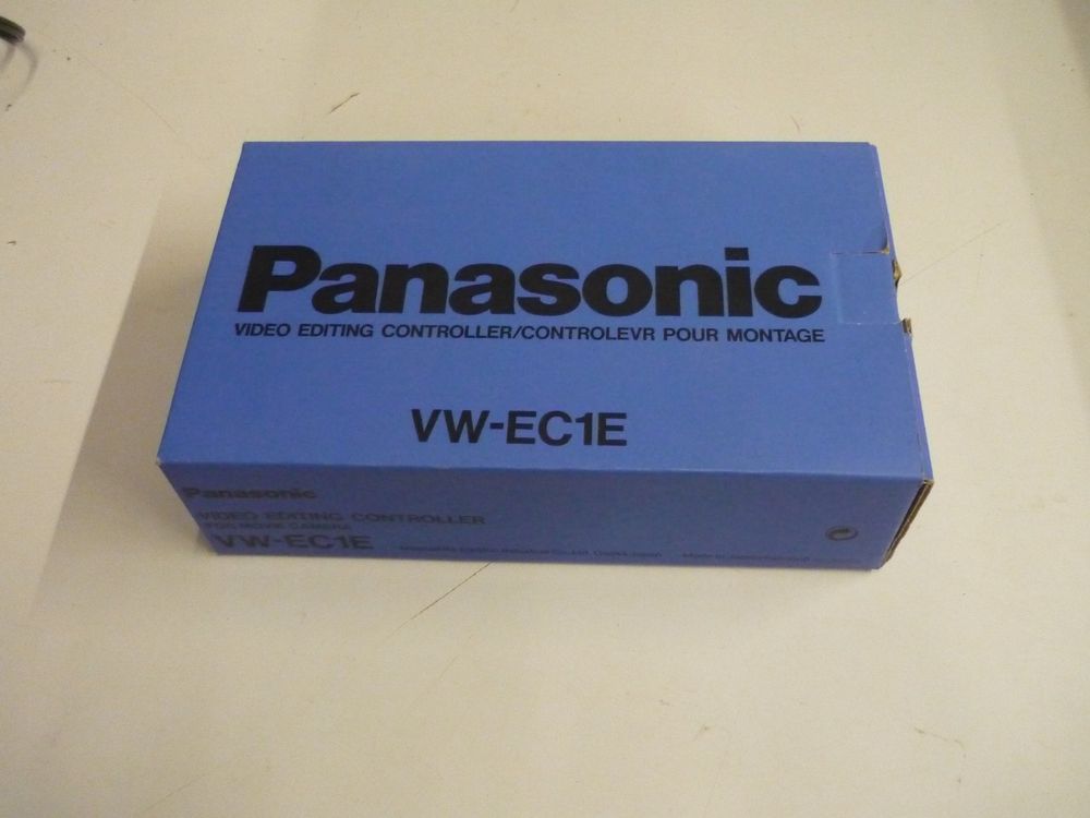 Panasonic Video editing controller VW-EC1E Camera - Neu OVP (Neu und ...
