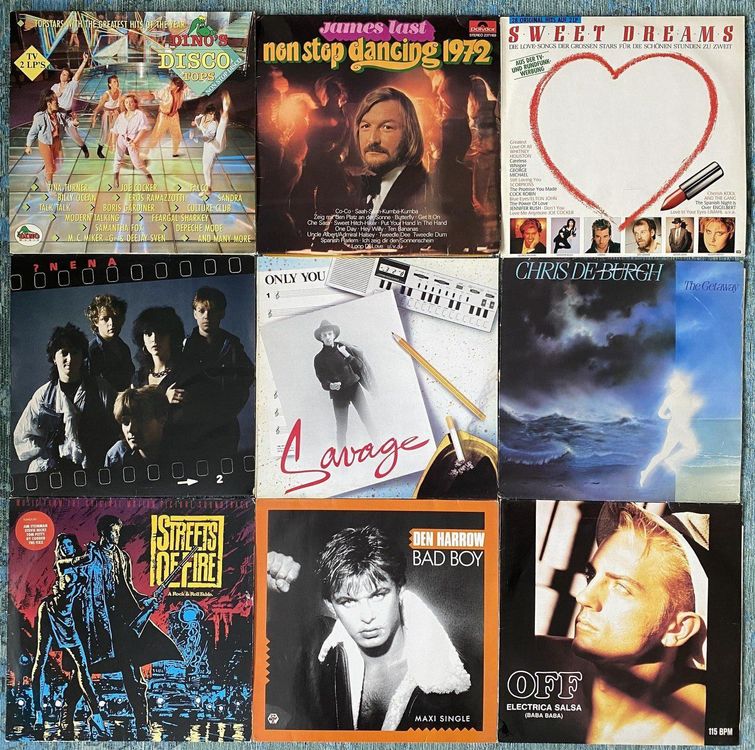 POP Samplers 80-iger Jahre Div. Interpr. (Gebraucht) in luterbach für ...