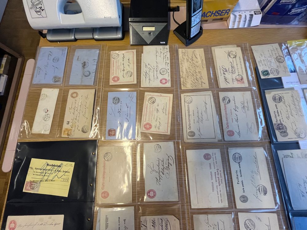 Ordner mit 178 alten Belegen ab Strubeli bis Wilhelm Tell | Kaufen auf Ricardo