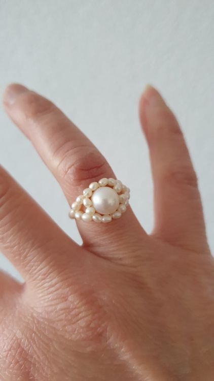 Schöne echte Perle Ring (Gebraucht) in Winterthur für CHF 14 – mit ...