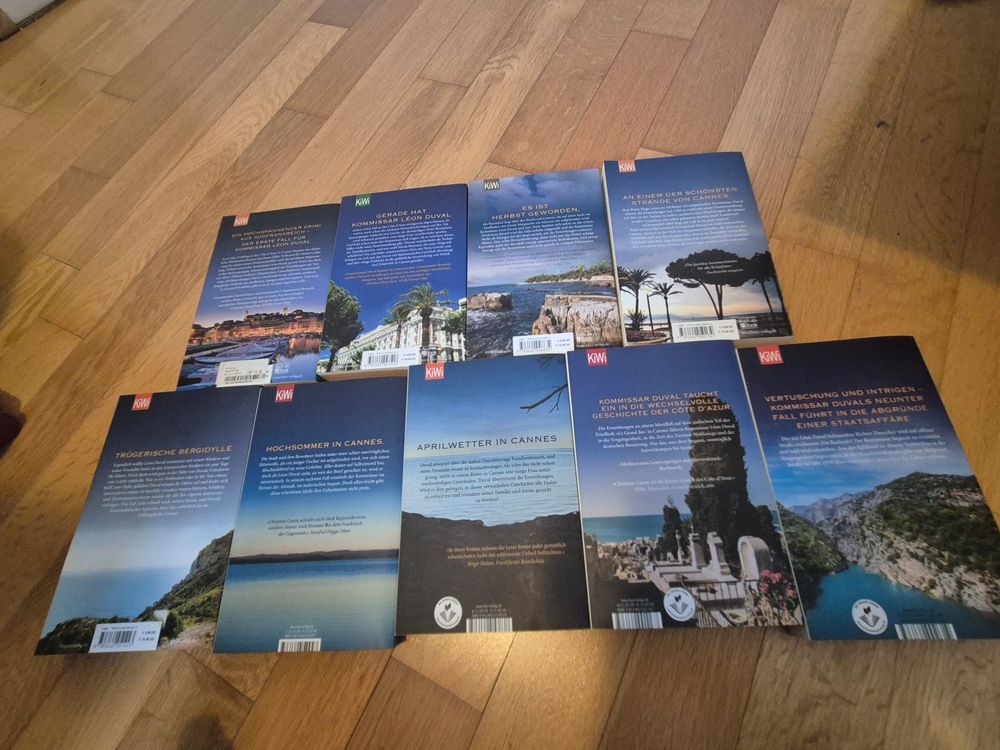 Komplette Krimireihe zu Kommissar Duval von Christine Cazon (Gebraucht ...