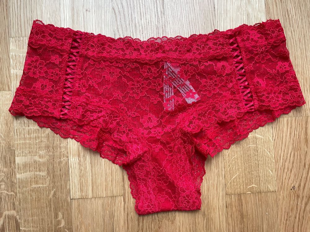 Victoria’s Secret Double Lace Up Cheeky Panty M NEW | Kaufen auf Ricardo