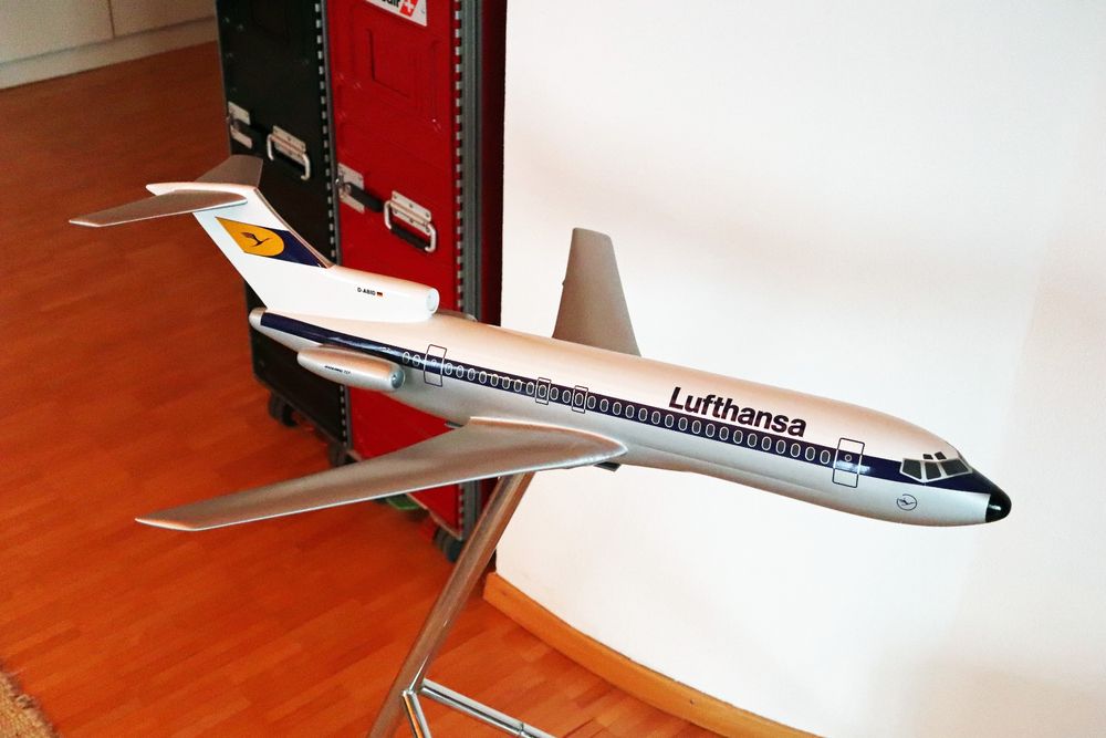 Flugzeugmodell Metall 1:50 Lufthansa Boeing 727 Raise Up (Gebraucht) in Dällikon für CHF 490 ...