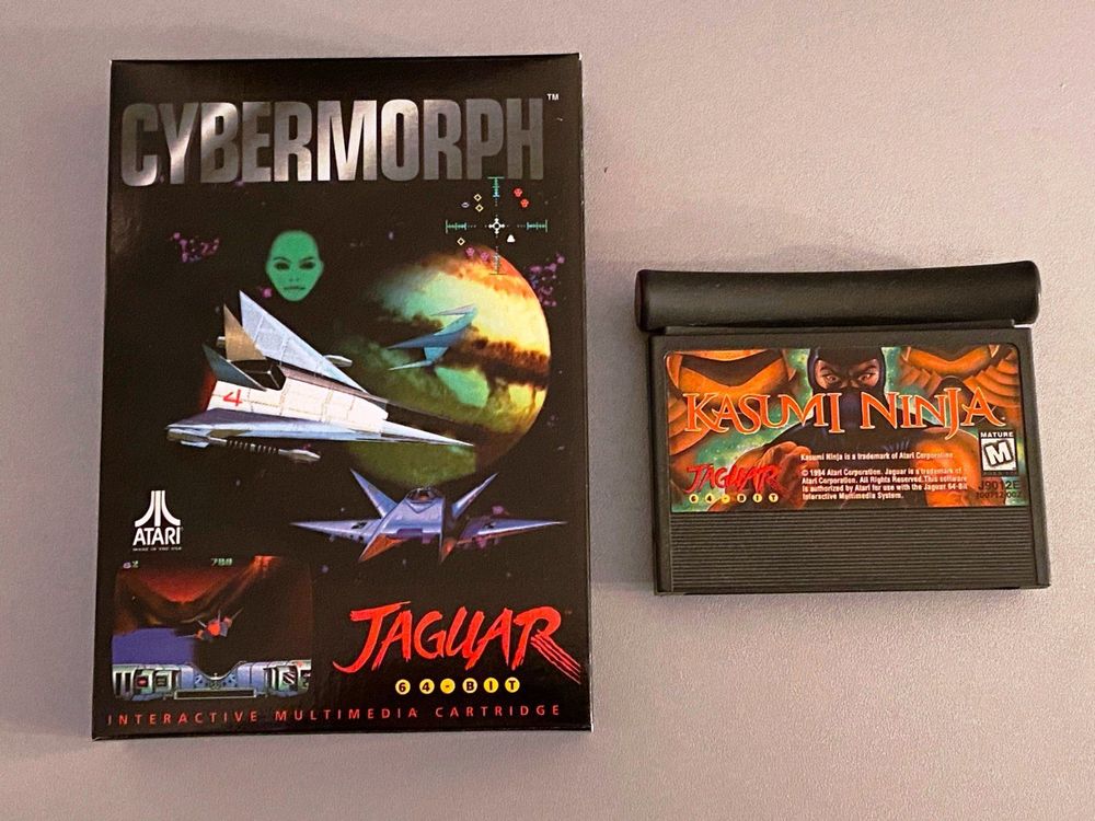 Kasumi Ninja + Cybermorph - Atari Jaguar (Gebraucht) in Rivera für CHF 48 – mit Lieferung auf ...