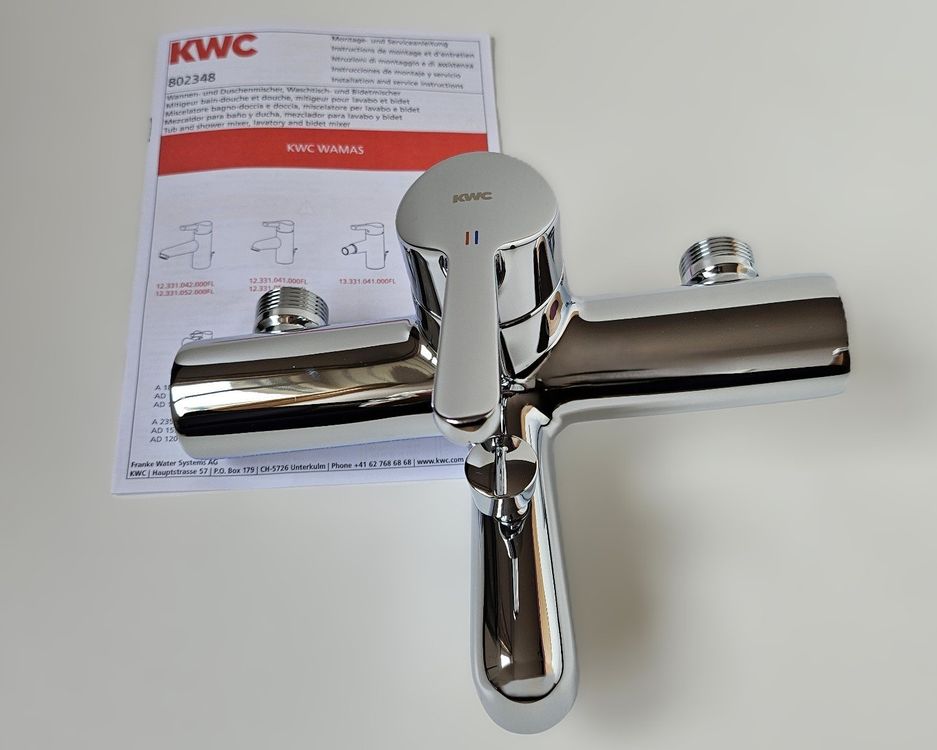 🎉1. AUGUST SALE -62%🎉KWC Wamas Badmischer Wanne/Bad (Neu und originalverpackt) in Haslen GL für ...