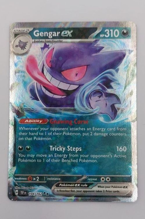 Gengar ex (104/162 Temporal Forces) NM / ENG | Acheter sur Ricardo