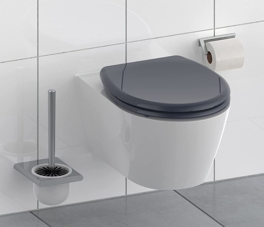 Design WC-Sitz mit Absenkautomatik und Schnellentriegelung (Neu (gemäss Beschreibung)) in ...