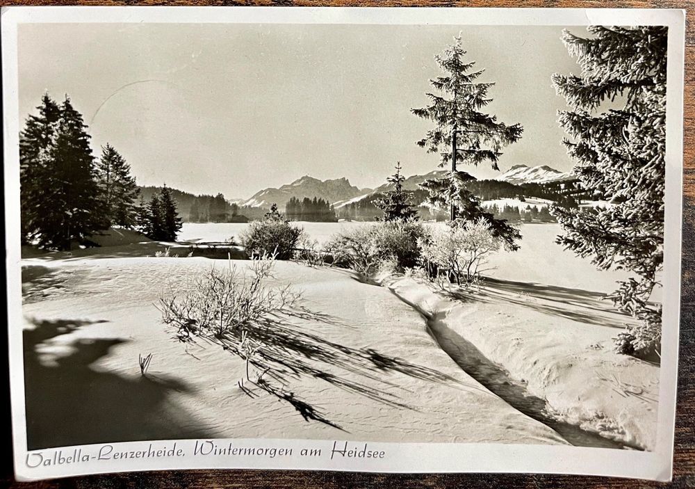 LENZERHEIDE - VALBELLA - HEIDSEE 1953 (Gebraucht) in Lutry für CHF 3 – mit Lieferung auf Ricardo ...