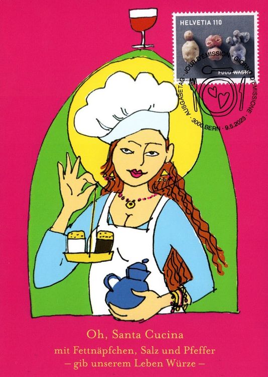 Maximumkarte No Food Waste (Neu (gemäss Beschreibung)) in Dottikon für CHF 4 – mit Lieferung auf ...