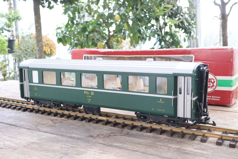 LGB RhB Personenwagen 2. Klasse "grün" - 31677 (Gebraucht) in Winterthur für CHF 291 – mit ...
