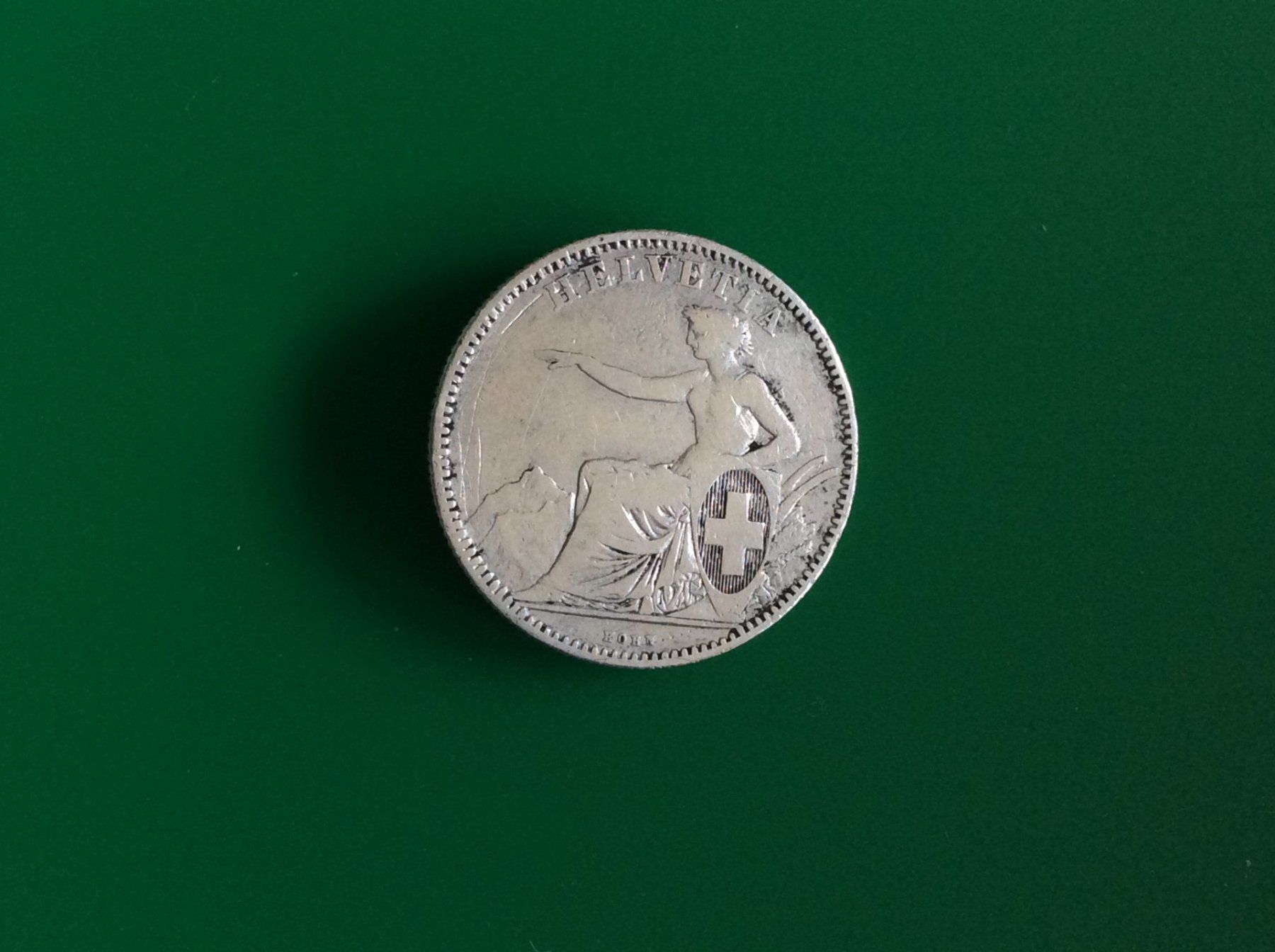 2 francs 1860 Rare (Gebraucht) in Genève für CHF 56 – mit Lieferung auf ...