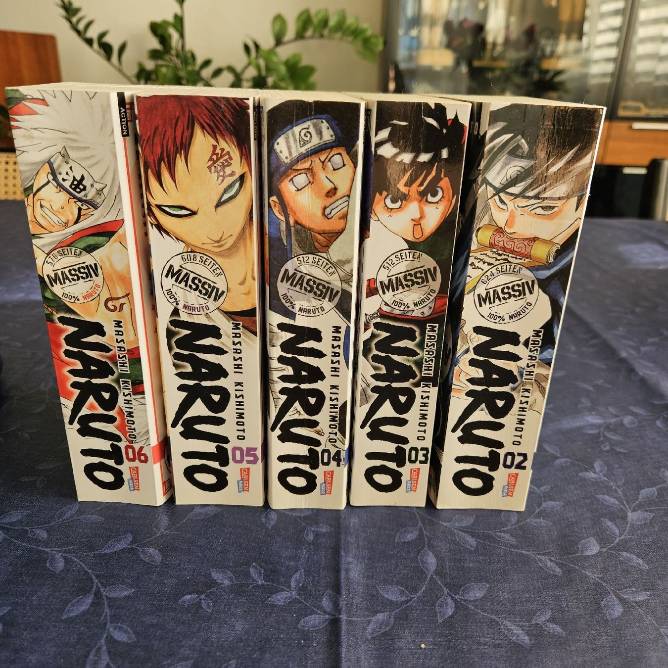 Naruto Massiv Manga, Band 2-6, Top Zustand, Komplett! (Gebraucht) in ...