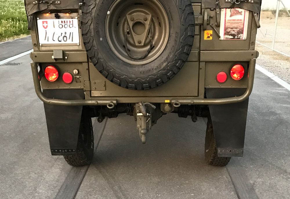 Nummern-Bleche vorne&hinten für Steyr-Puch Pinzgauer 710/712 (Neu und ...