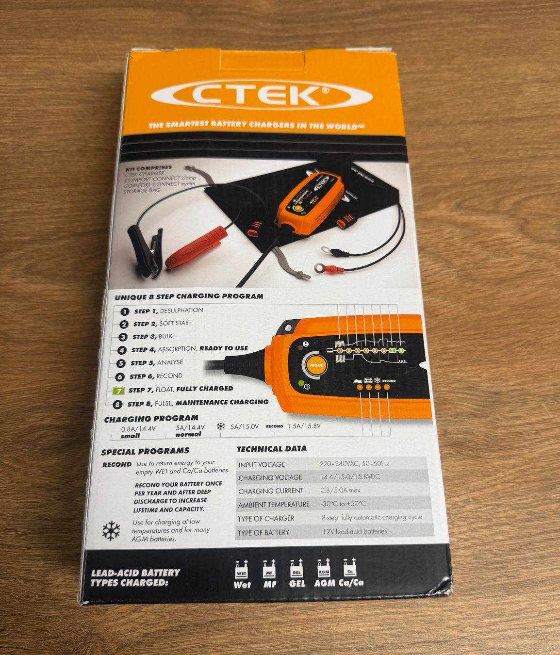CTEK MXS 5.0 POLAR Batterieladegerät 12V/5A - NEU & OVP! (Neu (gemäss ...