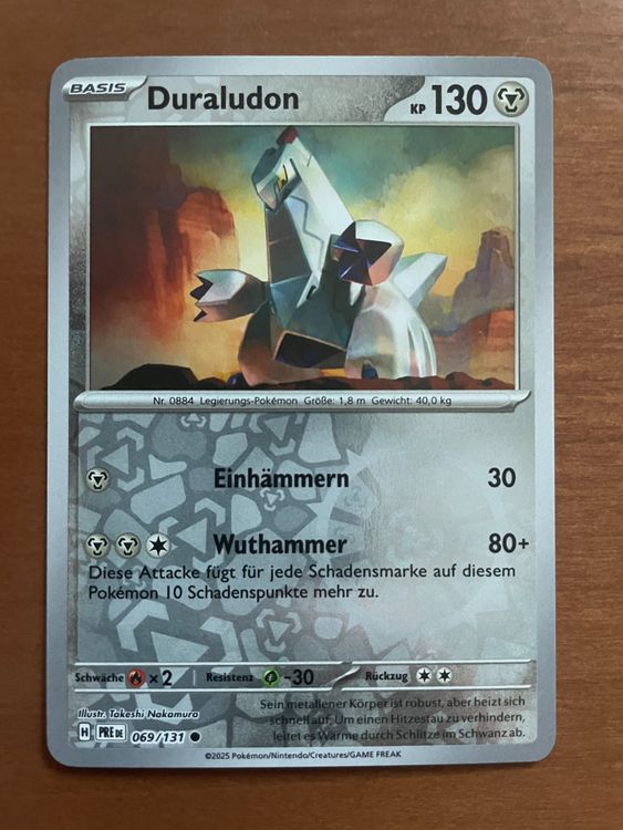 Pokemon Duraludon Reverse (Versand gratis) (Neu (gemäss Beschreibung ...