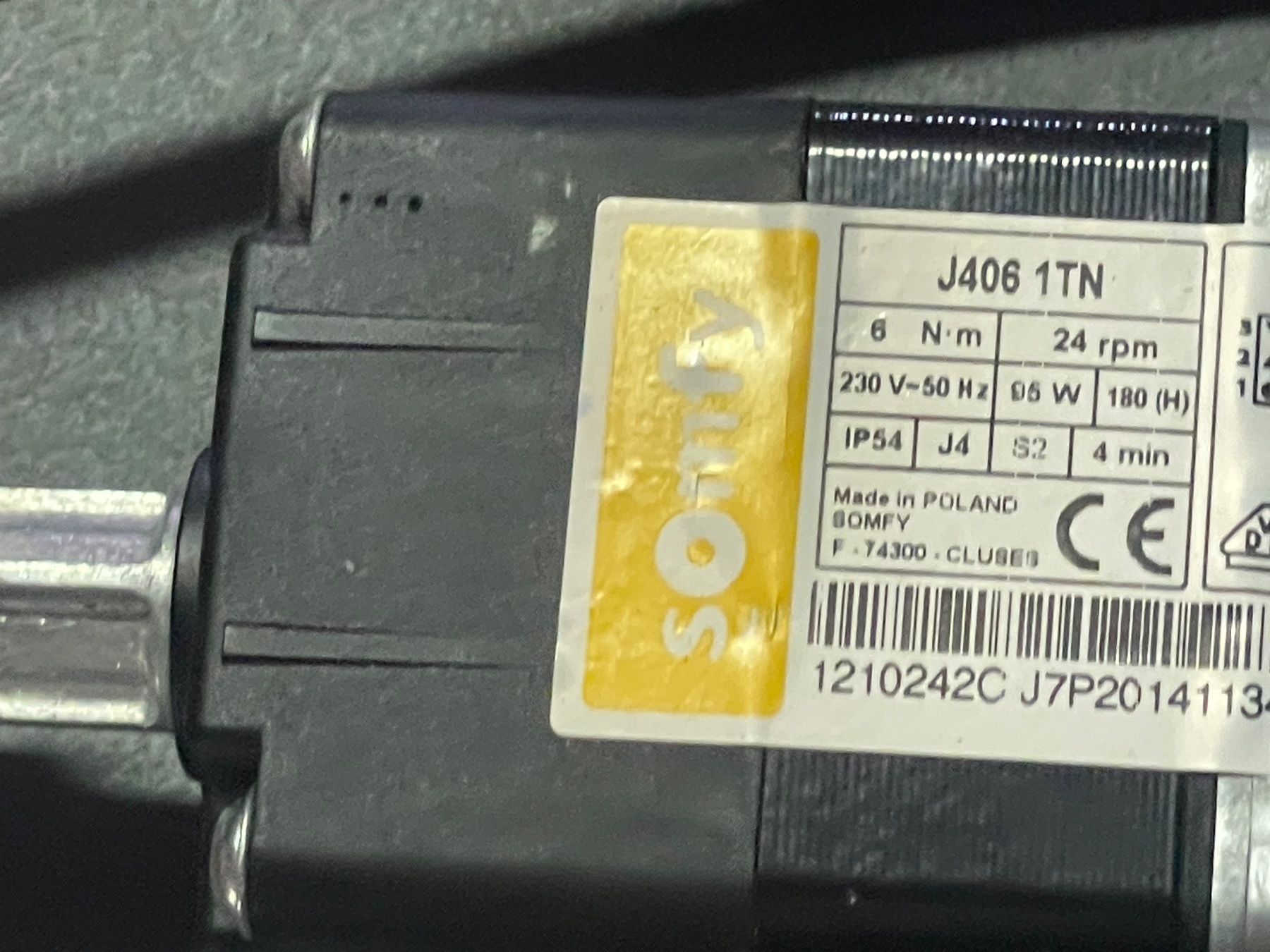 Somfy J406 1TN Neuware Storenmotor Schenker (Neu und originalverpackt) in Zürich für CHF 50 ...