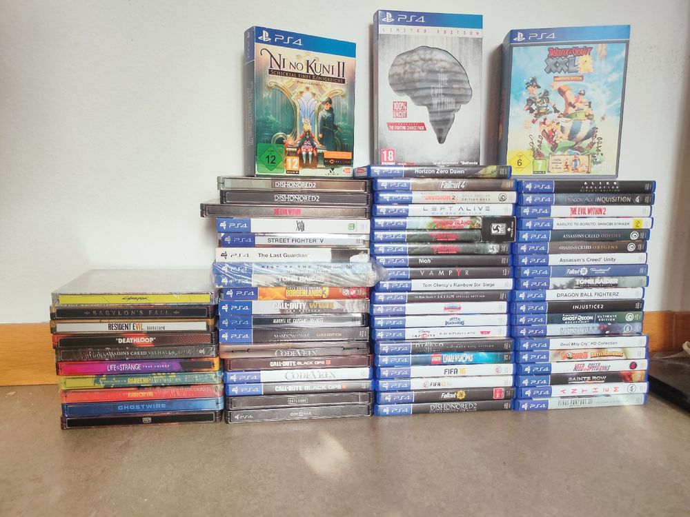 PS4 Games - Big Collection 55+ Games & Special Editions | Kaufen auf ...
