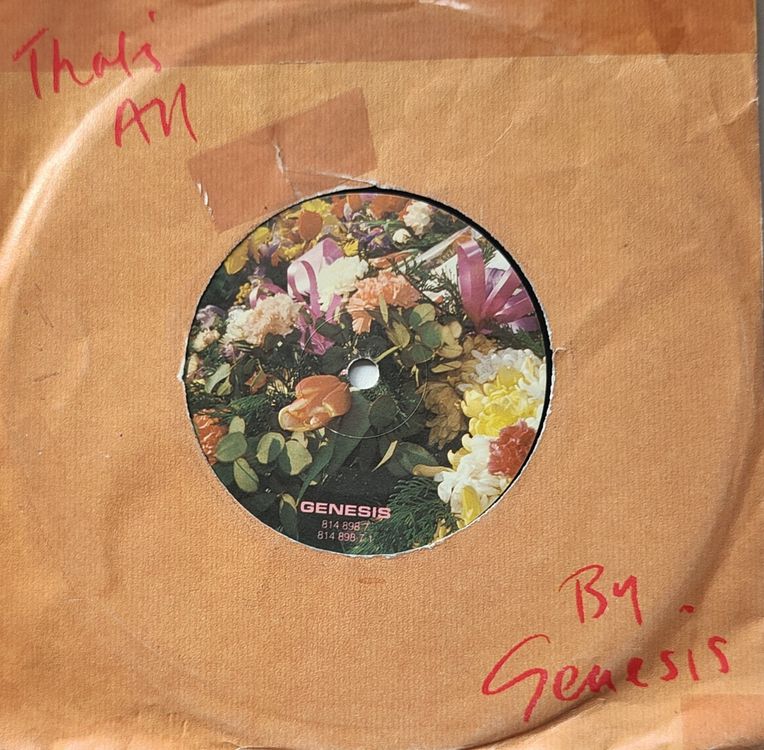 Vinyl-Single Genesis - That's All | Kaufen auf Ricardo