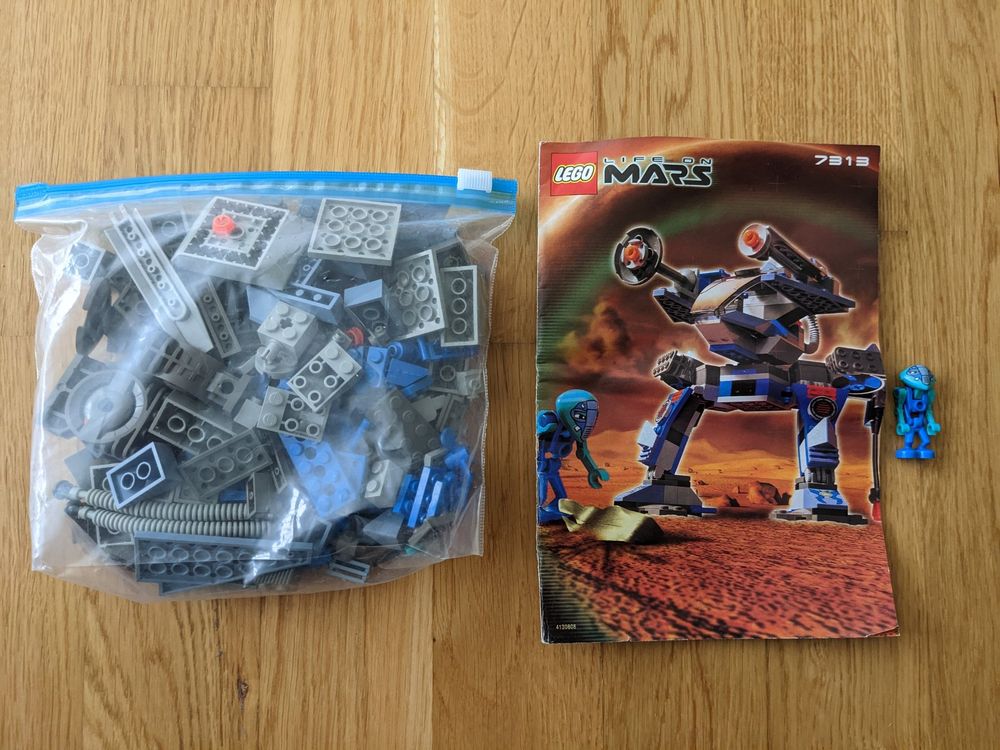 Lego Space Life of Mars Red Planet Protector 7313 ( 2001 ) | Kaufen auf ...