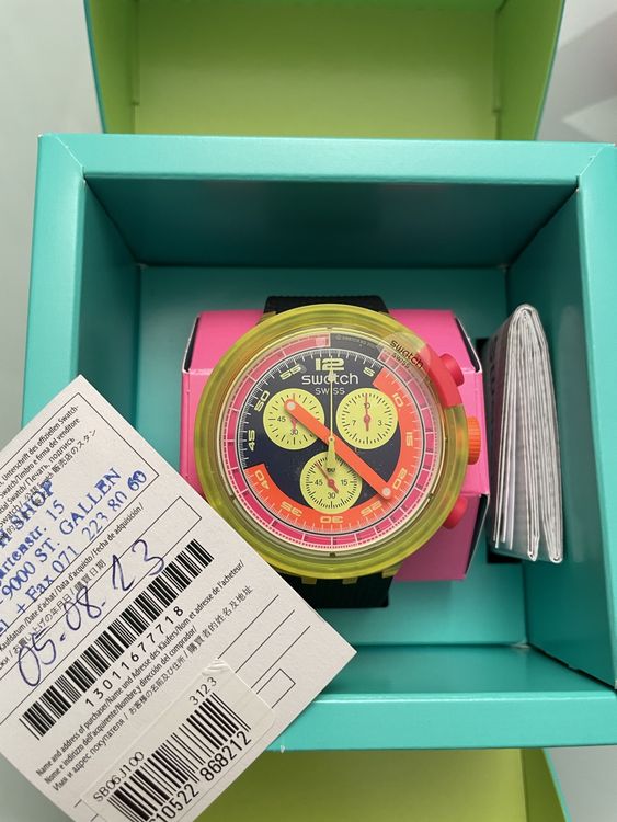 Swatch * Neon to the Max * ohne Pay Funktion | Kaufen auf Ricardo