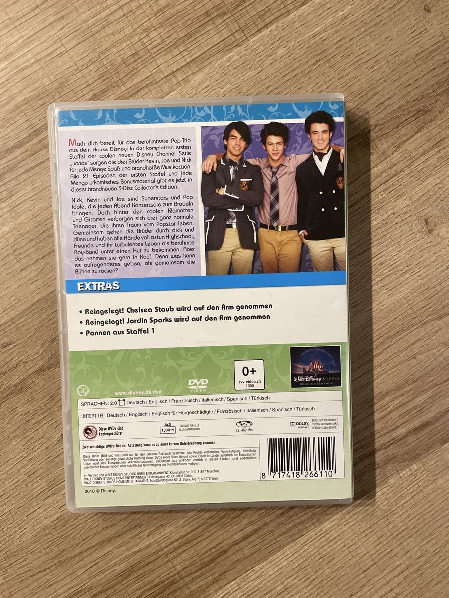 Jonas Brothers Staffel 1 DVD (Gebraucht) in Hagendorn für CHF 12 – mit ...