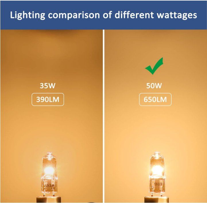 12 Stück GY6.35 Bi-pin Bulb,Dimmable halogenlampen g6.35 led (Neu ...