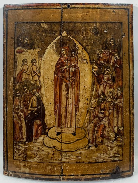 Antike Russische Ikone Gemälde | Kaufen auf Ricardo