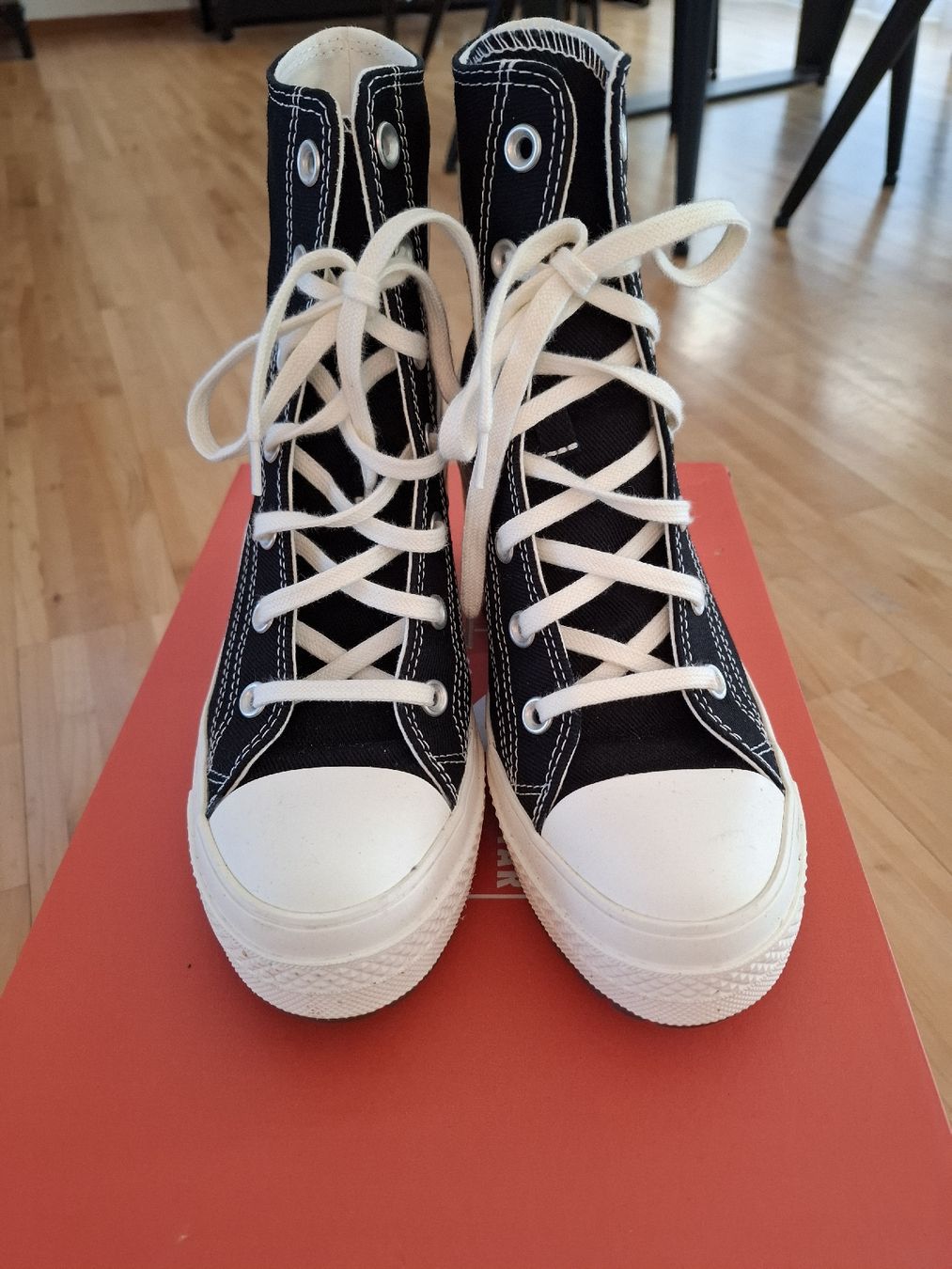 Converse High Heel Sneaker Gr. 39 - neuwertig! (Neu (gemäss ...