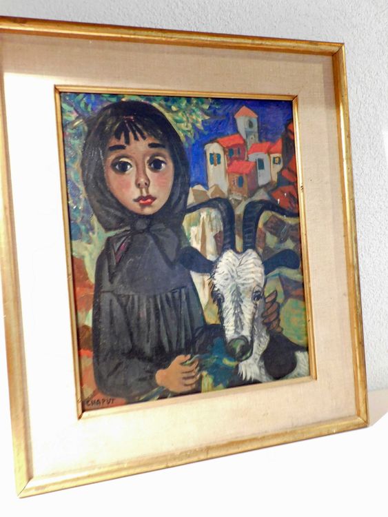 Neue Fundschätze Kunst Ölgemälde Chaput - Bild Gemälde sign | Kaufen auf Ricardo