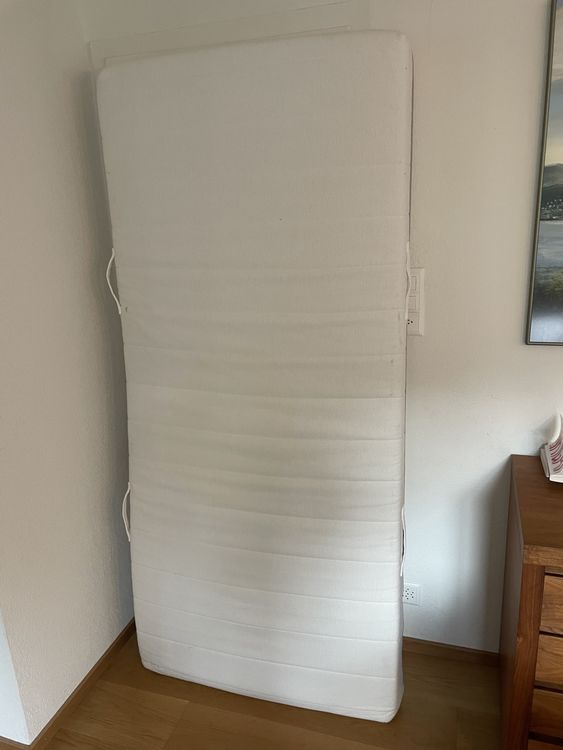 Bett IKEA Rakke 90x200 mit Matratze | Kaufen auf Ricardo
