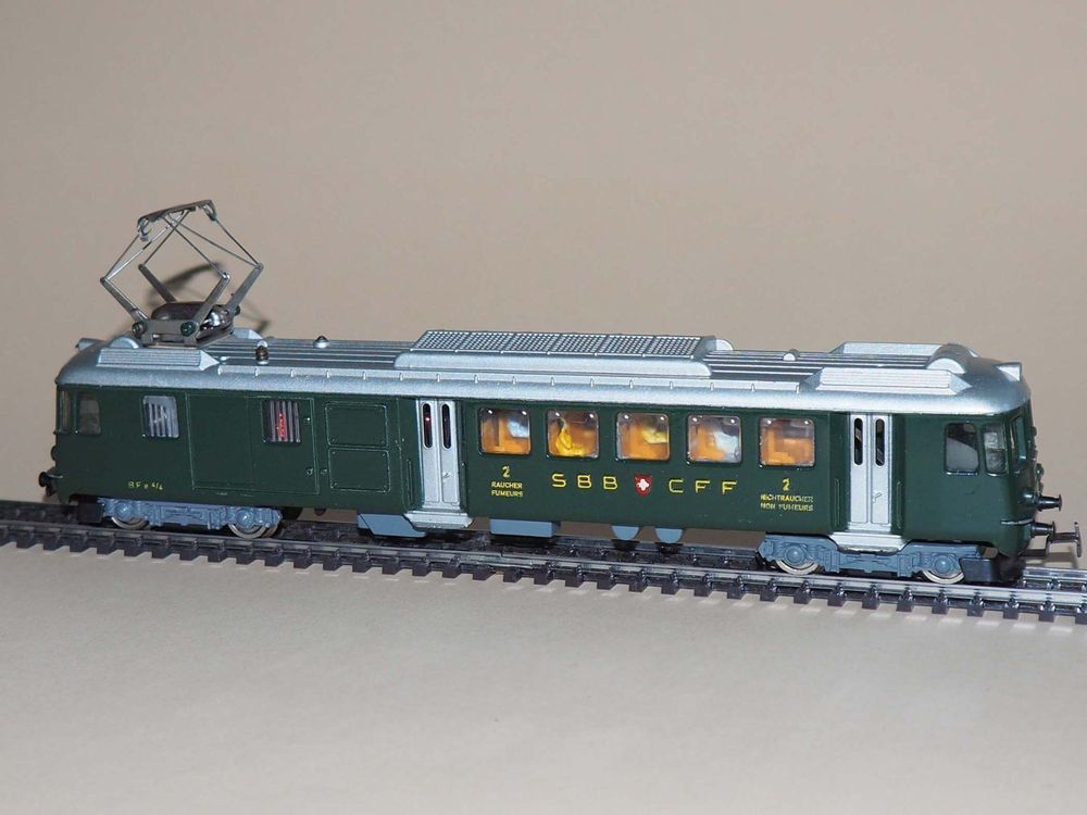 Hag 150 SBB Triebwagen BFe 4/4 (Gebraucht) in Riazzino für CHF 165 – mit Lieferung auf Ricardo ...