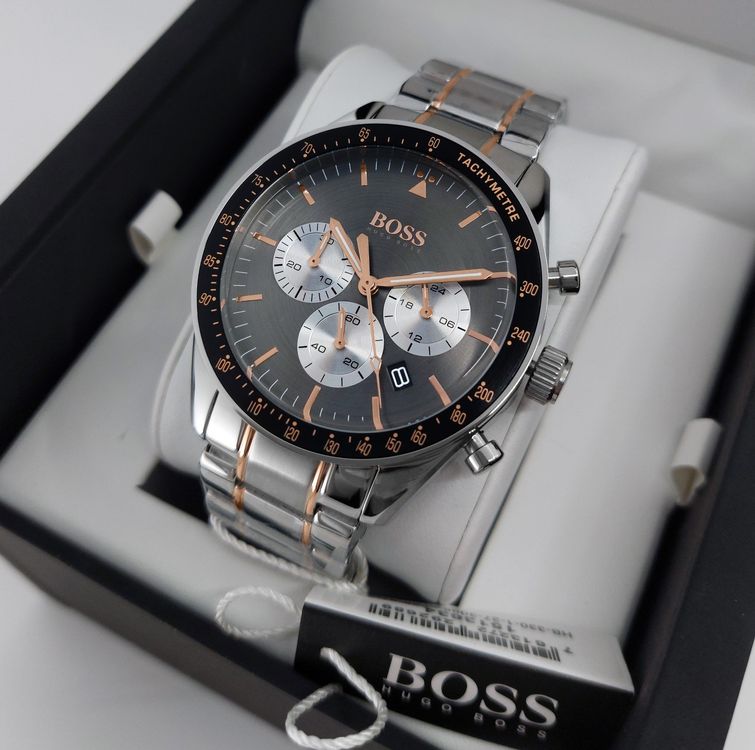 Neue Original Hugo Boss Trophy edle Herren Uhr ab 1 CHF | Kaufen auf ...
