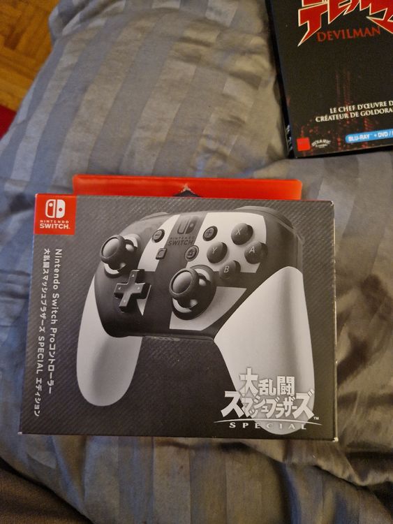 Boîte vide manette switch Super smash bros ultimate (Neuf (Voir ...