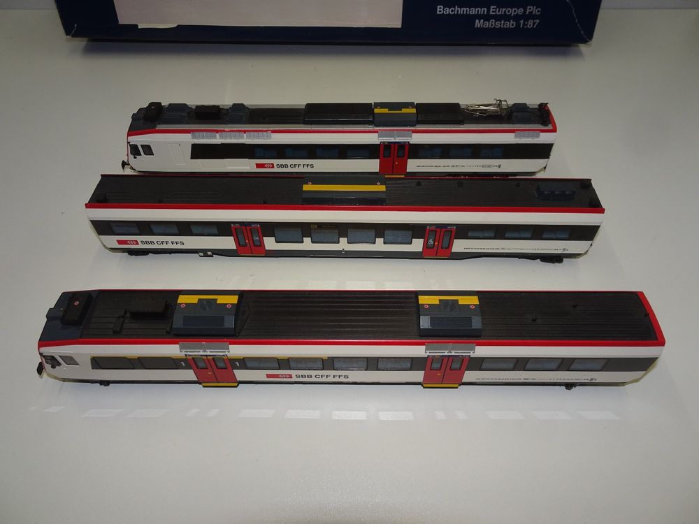 Liliput Pendelzug SBB Domino Digital ESU HO L133950 (Defekt) in ...